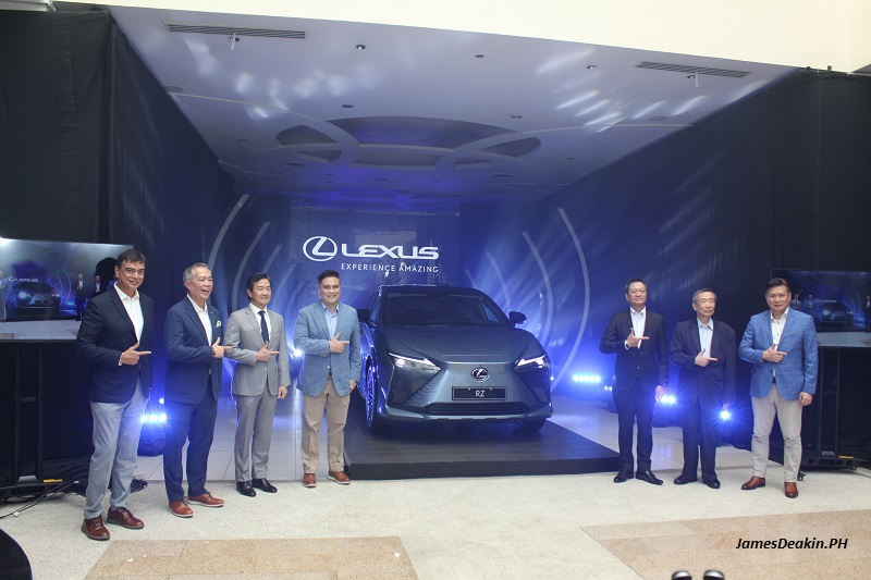 Lexus breaks cover its first full-electric model in the Philippines the ...